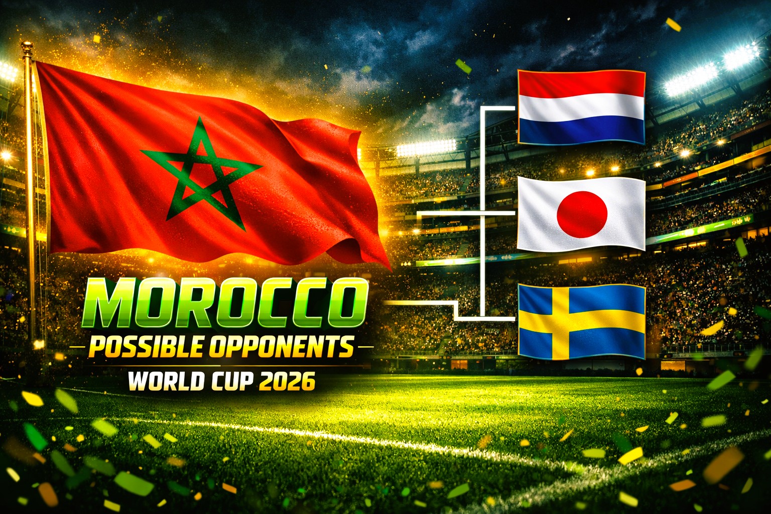 Morocco Possible Opponents in 2026 World Cup Round of 32: Full Analysis ...