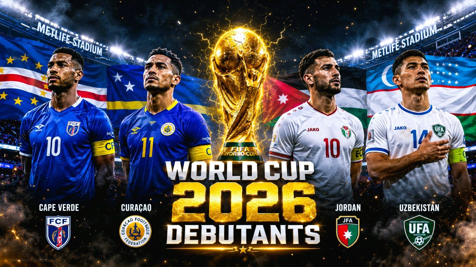 FIFA World Cup 2026 Debutants: Meet the 4 Historic First-Timers (Cape ...